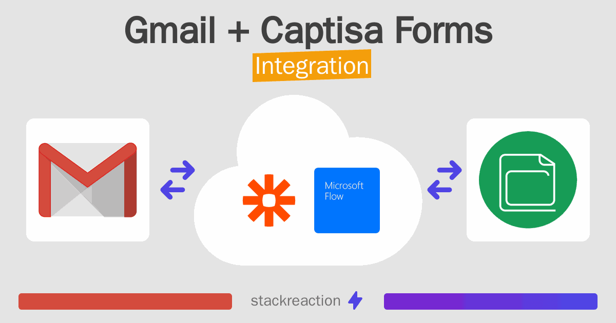 How to connect Gmail and Captisa Forms - App Integrations - Stackreaction