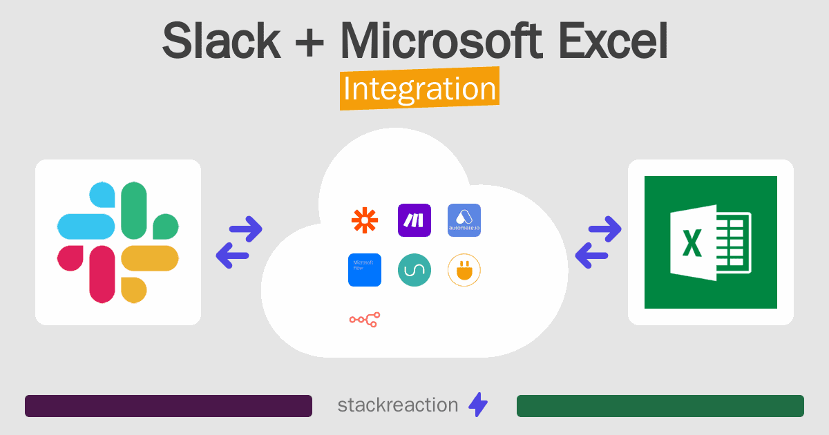 How To Connect Slack And Microsoft Excel App Integrations Stackreaction